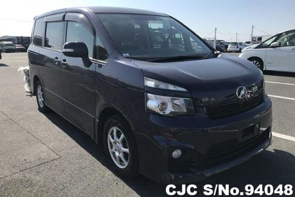 2013 Toyota Voxy Purple for sale | Stock No. 94048 | Japanese Used Cars ...