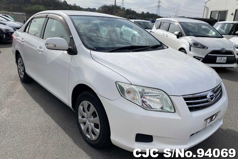 2012 Toyota Corolla Axio White for sale | Stock No. 94069 | Japanese ...