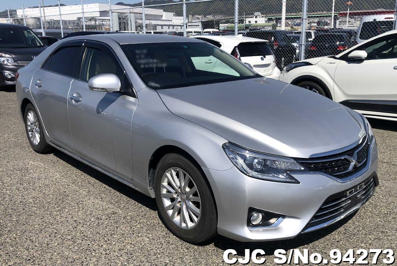 2015 Toyota Mark X Silver for sale | Stock No. 94273 | Japanese Used ...