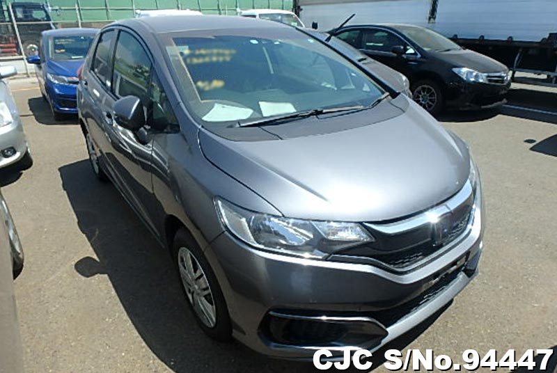 2018 Honda Fit Gray for sale | Stock No. 94447 | Japanese Used Cars ...