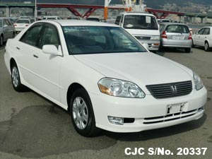 2002 Toyota Mark II White for sale | Stock No. 20337 | Japanese Used ...