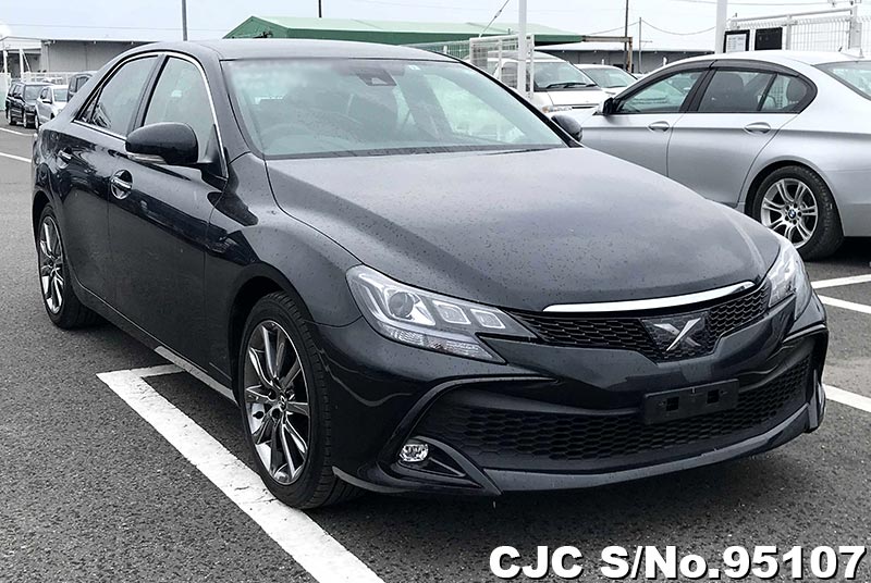 2017 Toyota Mark X Black for sale | Stock No. 95107 | Japanese Used ...