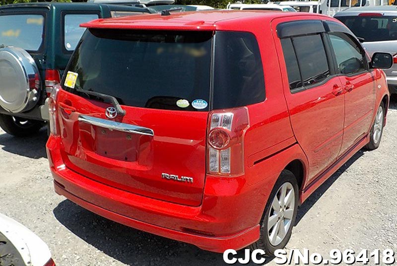 2007 Toyota Raum Red for sale | Stock No. 96418 | Japanese Used Cars ...