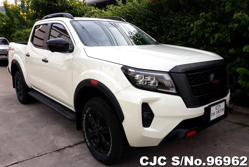 2021 Nissan Navara Pearl White for sale | Stock No. 96962 | Japanese ...