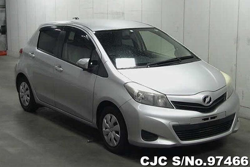 2012 Toyota Vitz Silver for sale | Stock No. 97466 | Japanese Used Cars ...