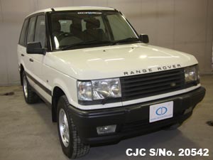1998 Land Rover Range Rover White for sale | Stock No. 20542 | Japanese ...