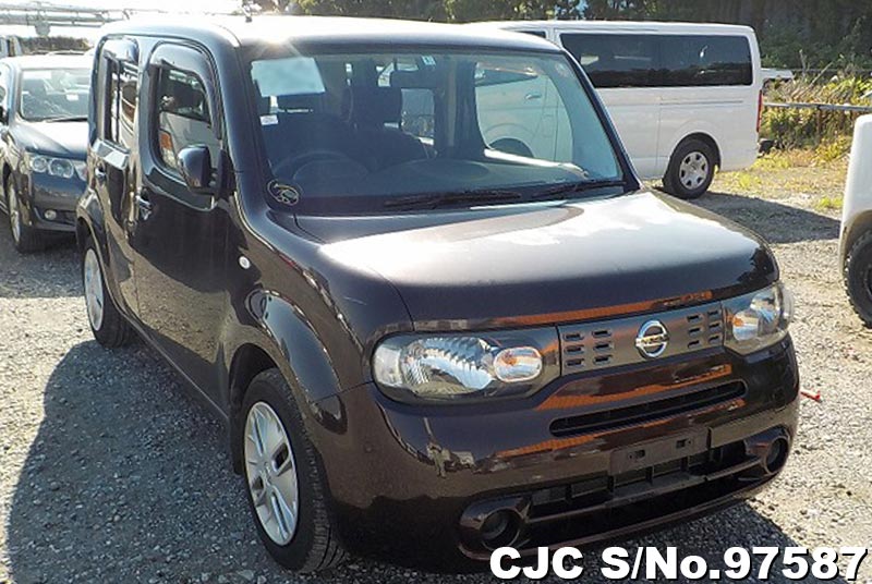 2012 Nissan Cube Brown for sale | Stock No. 97587 | Japanese Used Cars ...