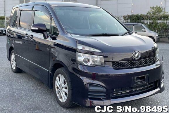 2013 Toyota Voxy Purple for sale | Stock No. 98495 | Japanese Used Cars ...