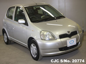 2000 Toyota Vitz Silver for sale | Stock No. 20774 | Japanese Used Cars ...