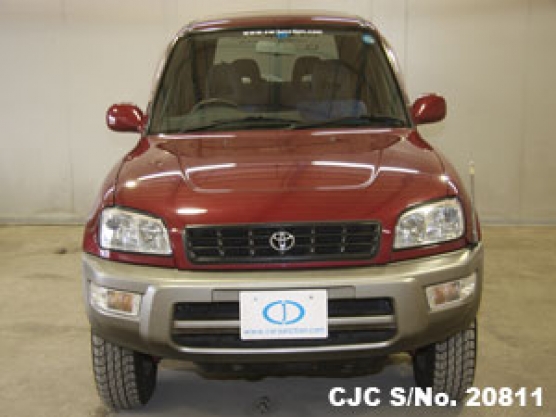 1998 Toyota Rav4 Wine 2 Tone for sale | Stock No. 20811 | Japanese Used ...