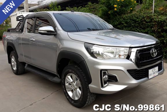 2016 Toyota Hilux Silver for sale | Stock No. 99861 | Japanese Used ...