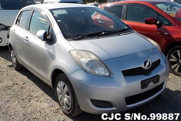 2010 Toyota Vitz Silver for sale | Stock No. 99887 | Japanese Used Cars ...