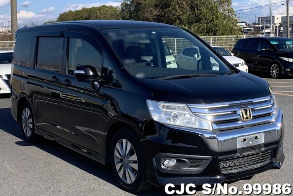 2013 Honda Step Wagon Black for sale | Stock No. 99986 | Japanese Used ...