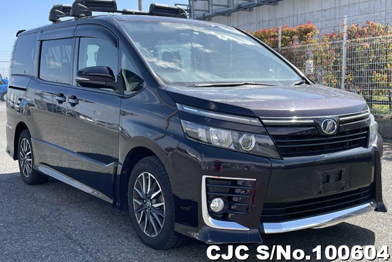 2014 Toyota Voxy Purple for sale | Stock No. 100604 | Japanese Used ...