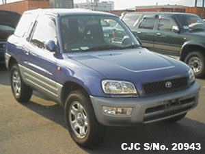 1998 Toyota Rav4 Blue 2 Tone for sale | Stock No. 20943 | Japanese Used ...