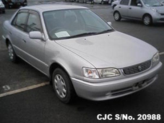 2000 Toyota Corolla Silver for sale | Stock No. 20988 | Japanese Used ...