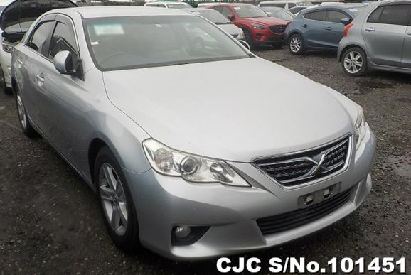 2011 Toyota Mark X Silver for sale | Stock No. 101451 | Japanese Used ...