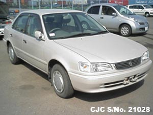 2000 Toyota Corolla Pearl for sale | Stock No. 21028 | Japanese Used ...