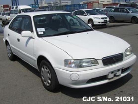 2000 Toyota Sprinter White for sale | Stock No. 21031 | Japanese Used ...