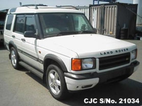 1999 Land Rover Discovery White for sale | Stock No. 21034 | Japanese ...