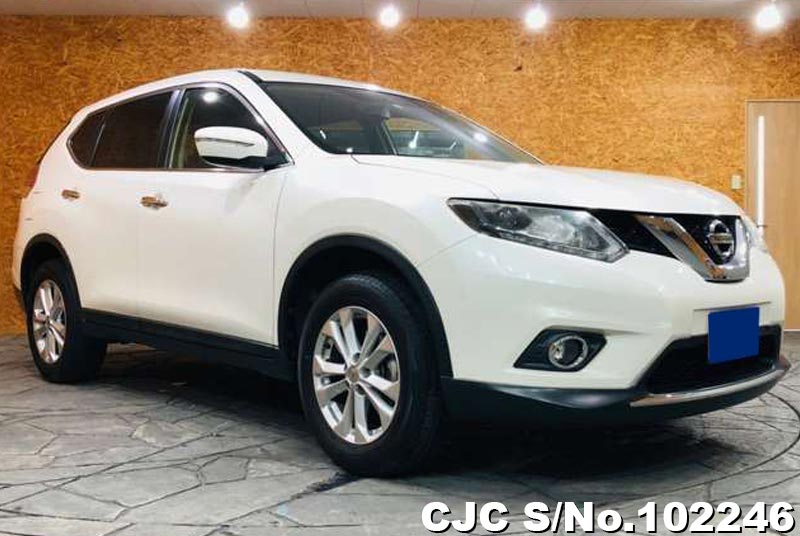 2015 Nissan X-Trail White for sale | Stock No. 102246 | Japanese Used Cars Exporter