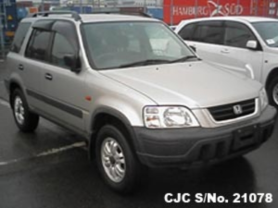 1998 Honda CRV Silver for sale | Stock No. 21078 | Japanese Used Cars ...