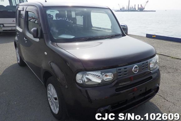 2012 Nissan Cube Brown for sale | Stock No. 102609 | Japanese Used Cars ...