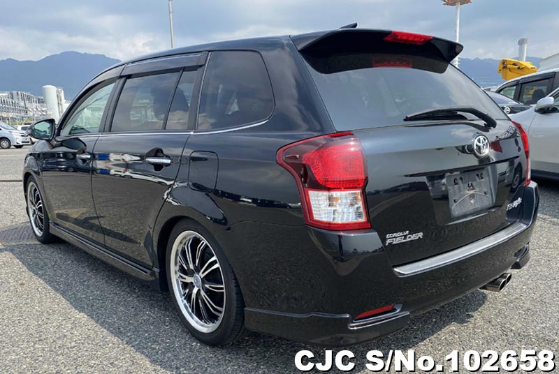 2013 Toyota Corolla Fielder Black for sale | Stock No. 102658 ...