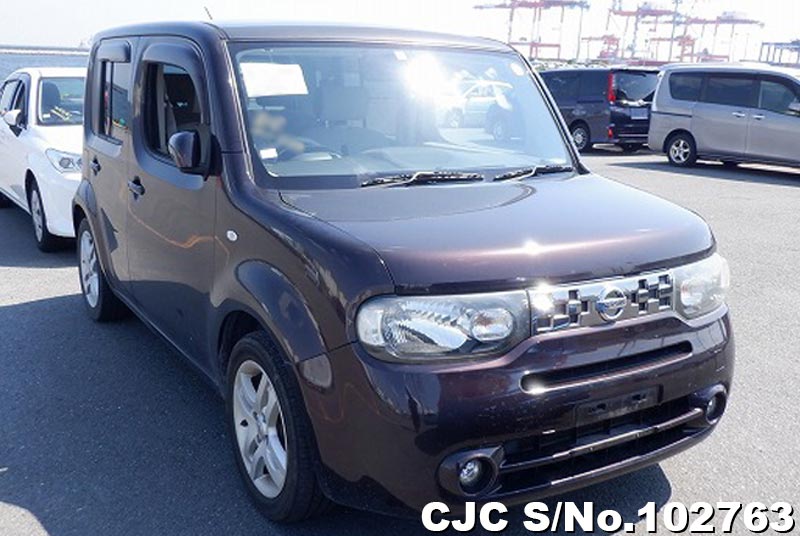 2012 Nissan Cube Brown for sale | Stock No. 102763 | Japanese Used Cars ...