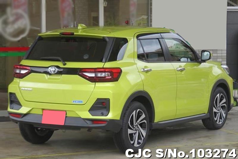 2021 Toyota Raize Yellow for sale | Stock No. 103274 | Japanese Used ...