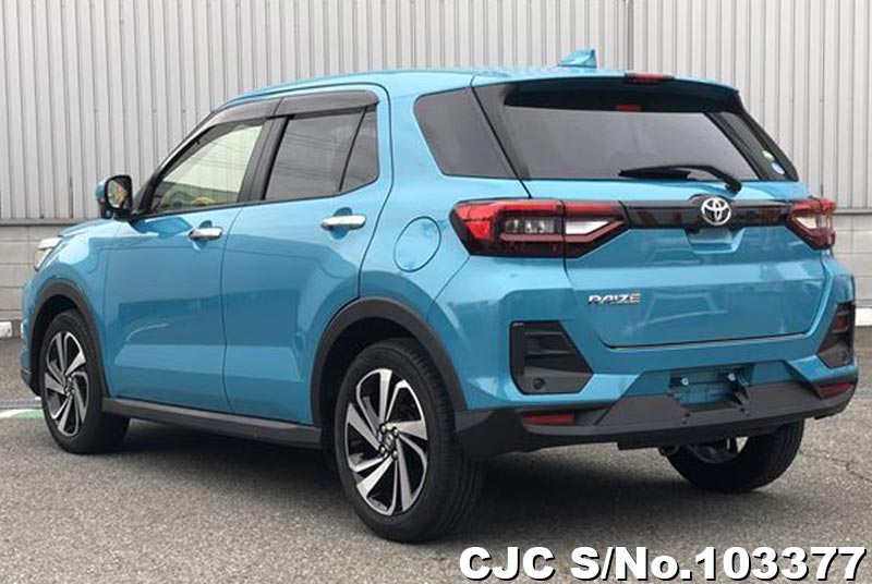 2020 Toyota Raize Blue for sale | Stock No. 103377 | Japanese Used Cars ...
