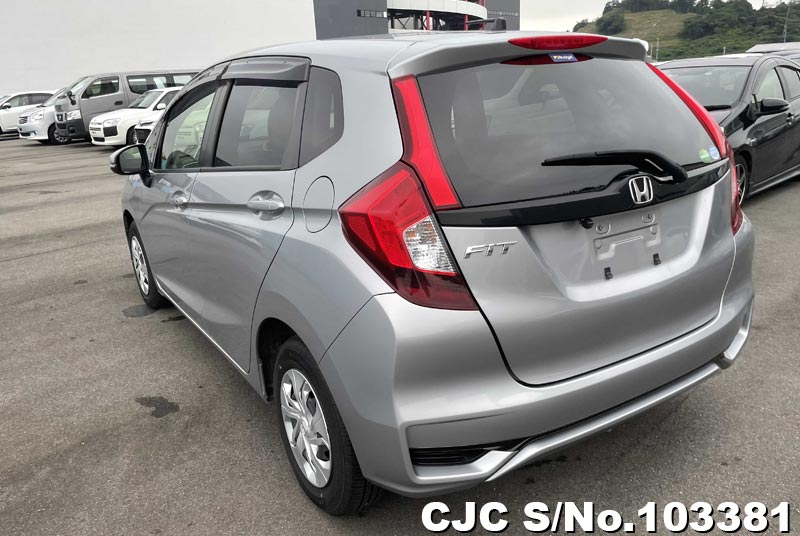 2017 Honda Fit Silver for sale | Stock No. 103381 | Japanese Used Cars Exporter