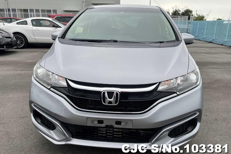 2017 Honda Fit Silver for sale | Stock No. 103381 | Japanese Used Cars Exporter