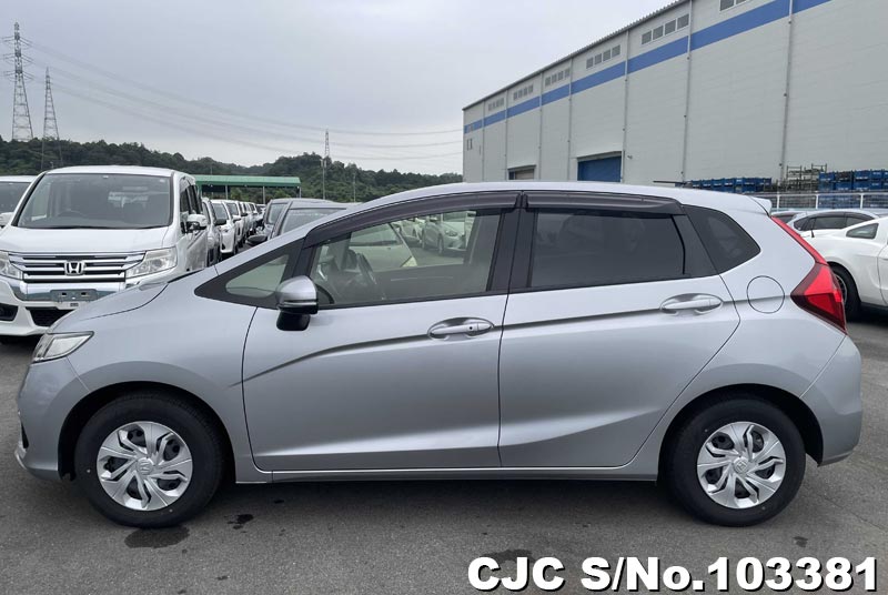 2017 Honda Fit Silver for sale | Stock No. 103381 | Japanese Used Cars Exporter