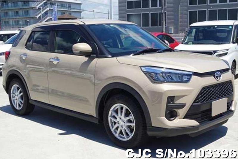 2021 Toyota Raize Beige for sale | Stock No. 103396 | Japanese Used ...