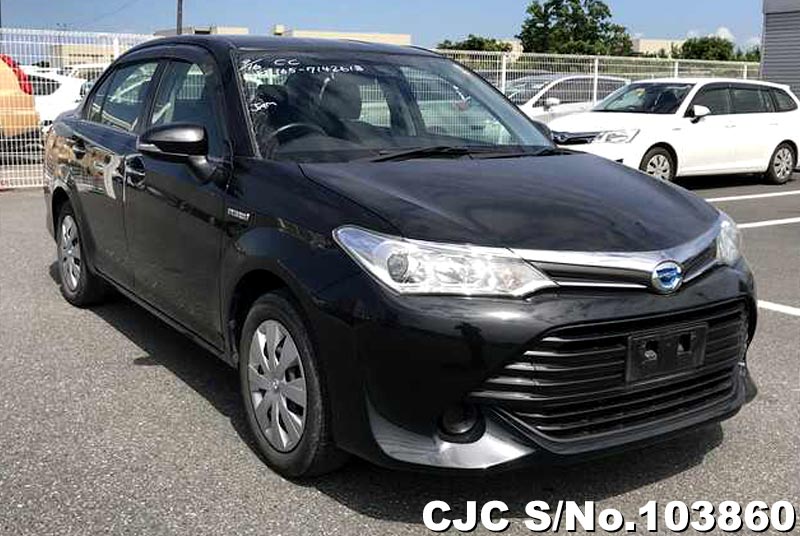 2017 Toyota Corolla Axio Black for sale | Stock No. 103860 | Japanese ...