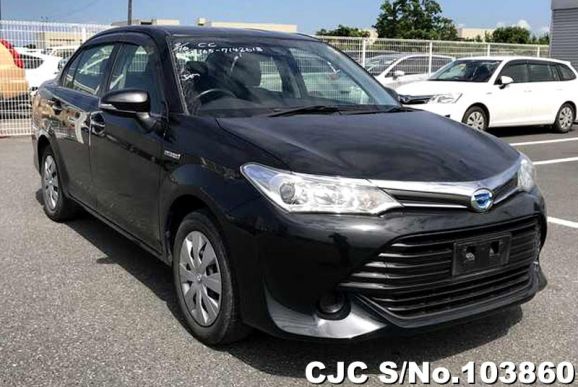 2017 Toyota Corolla Axio Black for sale | Stock No. 103860 | Japanese ...