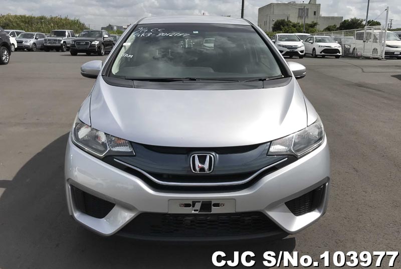 2014 Honda Fit Silver for sale | Stock No. 103977 | Japanese Used Cars Exporter