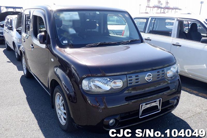 2013 Nissan Cube Brown for sale | Stock No. 104049 | Japanese Used Cars ...