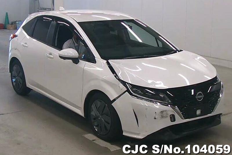 2021 Nissan Note Pearl for sale | Stock No. 104059 | Japanese Used Cars ...