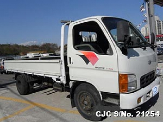 1999 Left Hand Hyundai Mighty 2 White for sale | Stock No. 21254 | Left ...