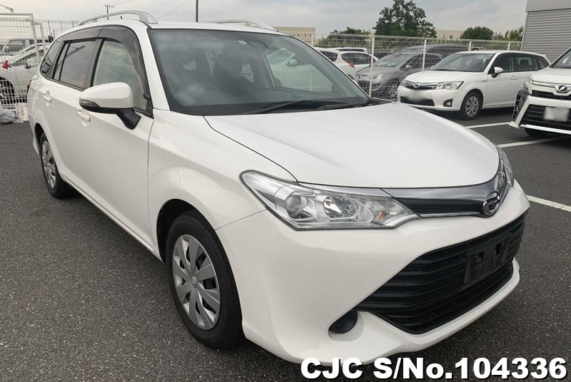 2017 Toyota Corolla Fielder White for sale | Stock No. 104336 ...