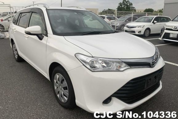 2017 Toyota Corolla Fielder White for sale | Stock No. 104336 ...