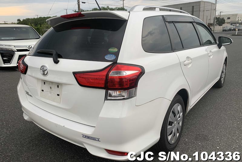2017 Toyota Corolla Fielder White for sale | Stock No. 104336 ...