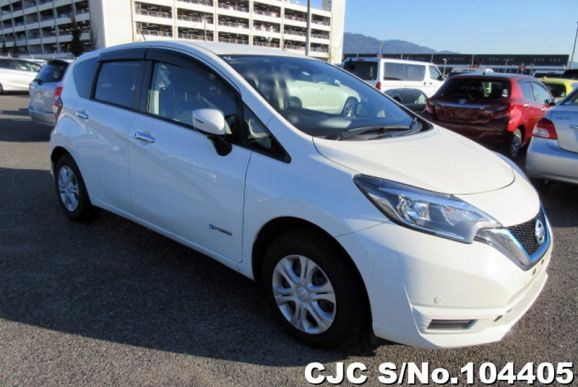 2019 Nissan Note White for sale | Stock No. 104405 | Japanese Used Cars ...