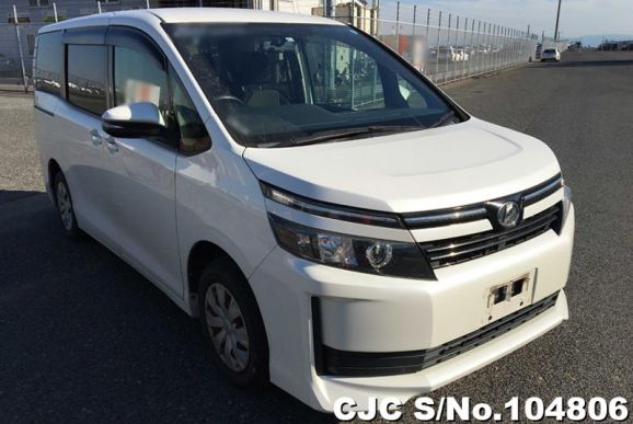 2014 Toyota Voxy White for sale | Stock No. 104806 | Japanese Used Cars ...
