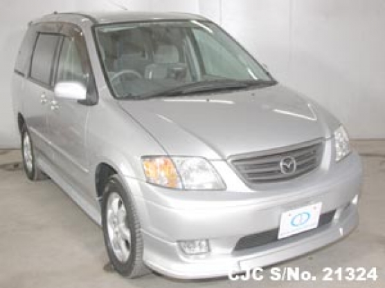 2001 Mazda MPV Silver for sale | Stock No. 21324 | Japanese Used Cars ...
