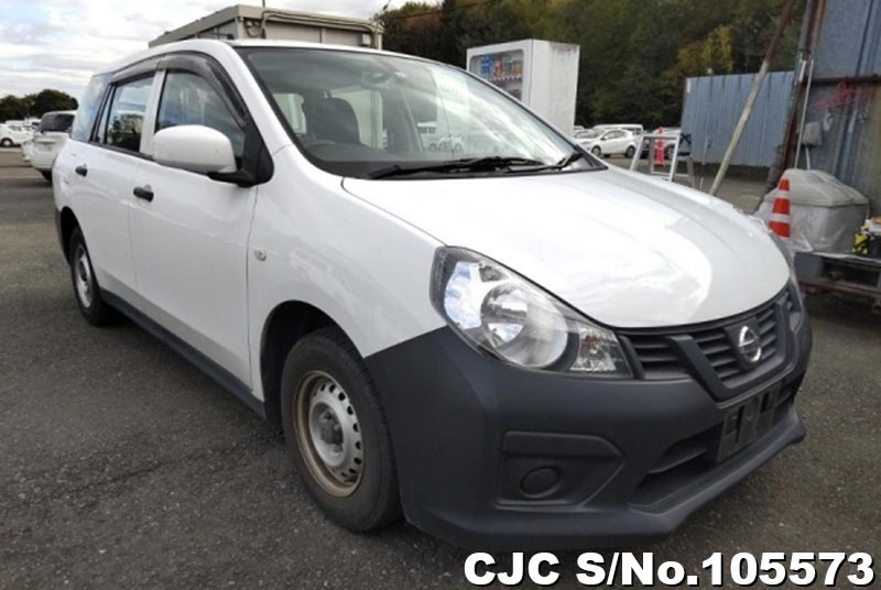 2017 Nissan AD Van White for sale | Stock No. 105573 | Japanese Used ...