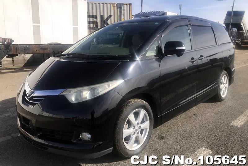 2008 Toyota Estima Black for sale | Stock No. 105645 | Japanese Used ...