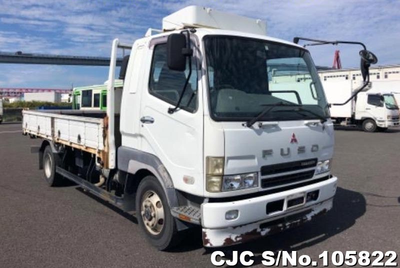2005 Mitsubishi Fuso Fighter Flatbed Trucks for sale | Stock No. 105822